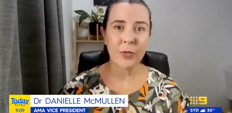 AMA transcript of Vice President, Dr Danielle McMullen, on Nine's Today Extra | Australian ...